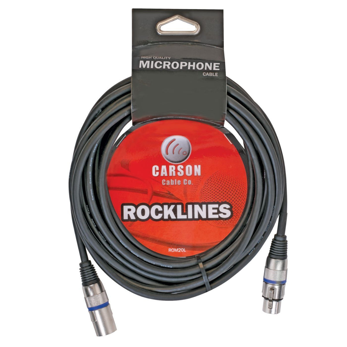 Carson Rocklines 30Ft (9m) Microphone Cable – Infinite Music