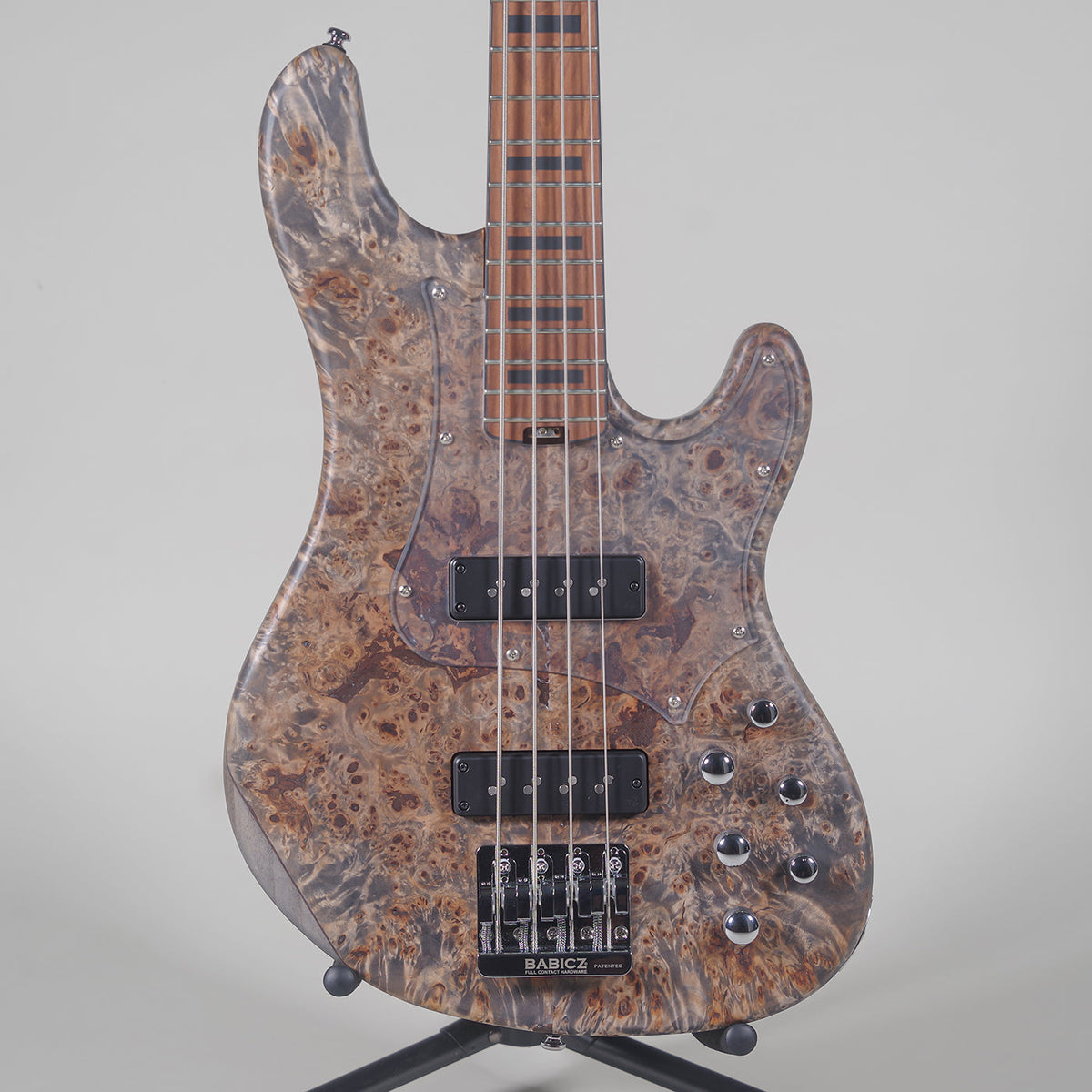 Cort GB Modern 4 Bass Guitar - Open Pore Charcoal Gray – Infinite Music