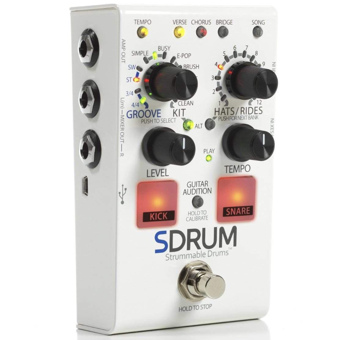 DigiTech SDRUM Strummable Drum Pedal – Infinite Music