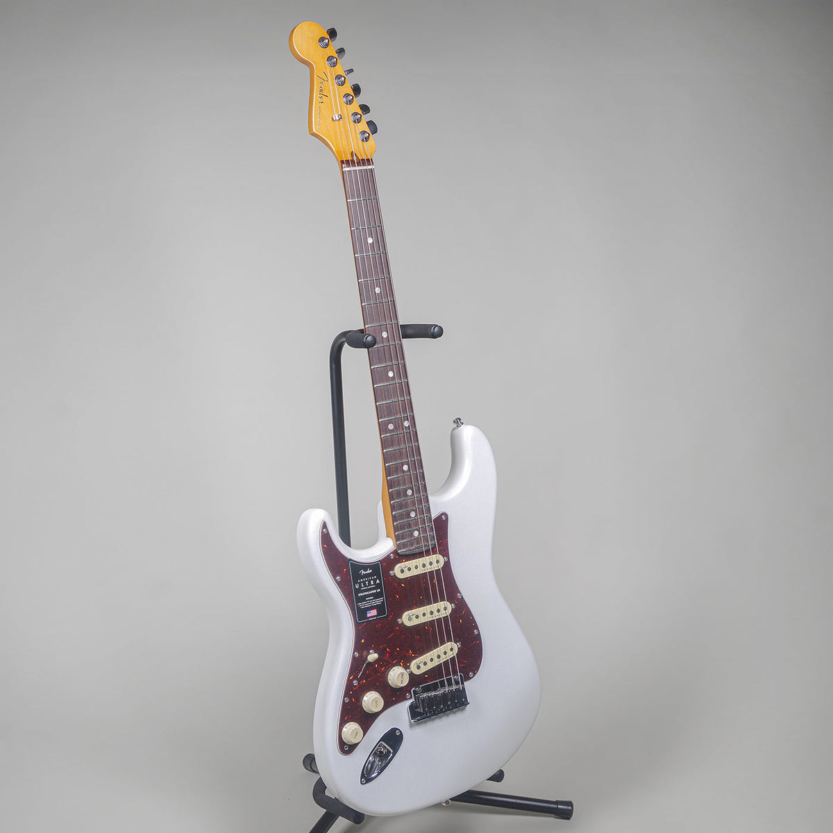 Fender American Ultra Stratocaster Left Hand Electric Guitar - Arctic ...