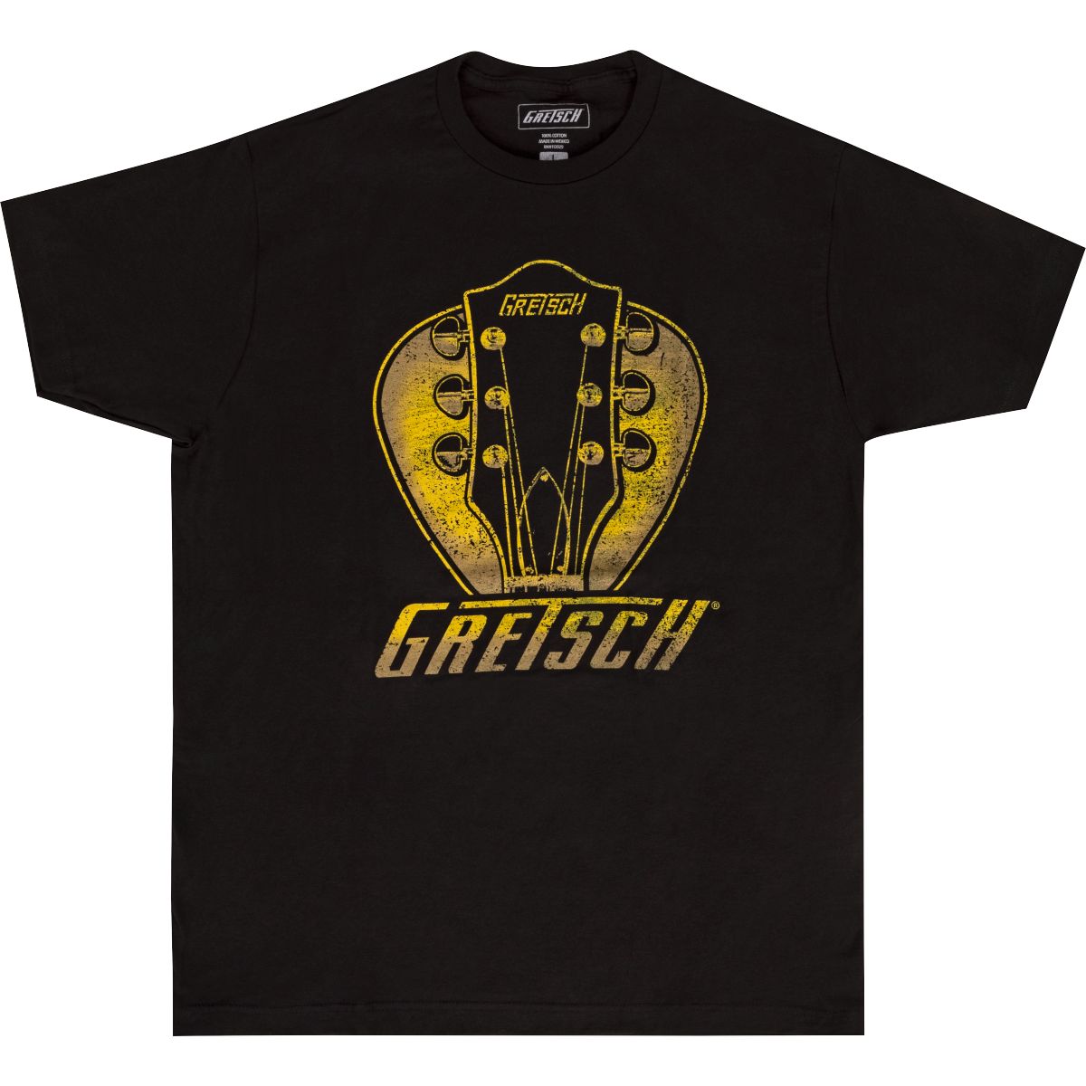 Gretsch Headstock Pick Black T-Shirt - XXL – Infinite Music