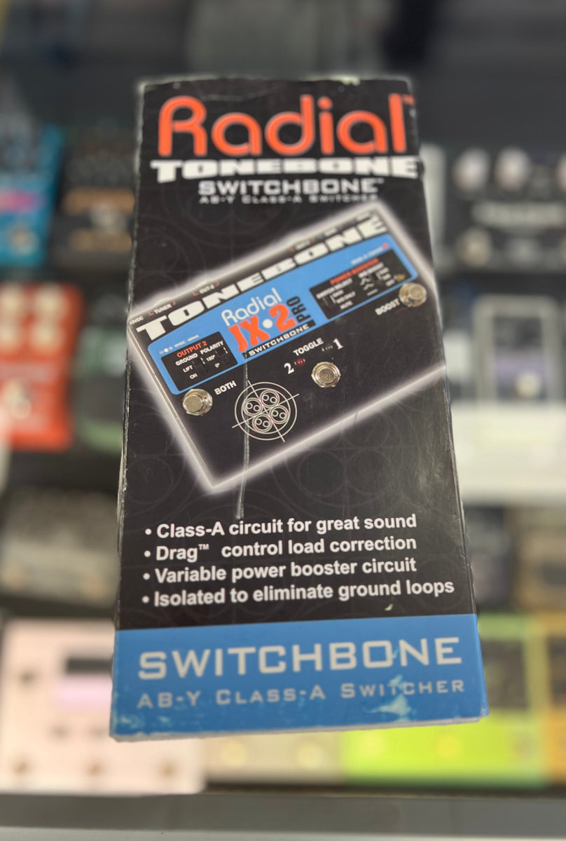 Radial Engineering Switchbone JX-2 ABY Amp Selector + Boost W/ Box - P ...