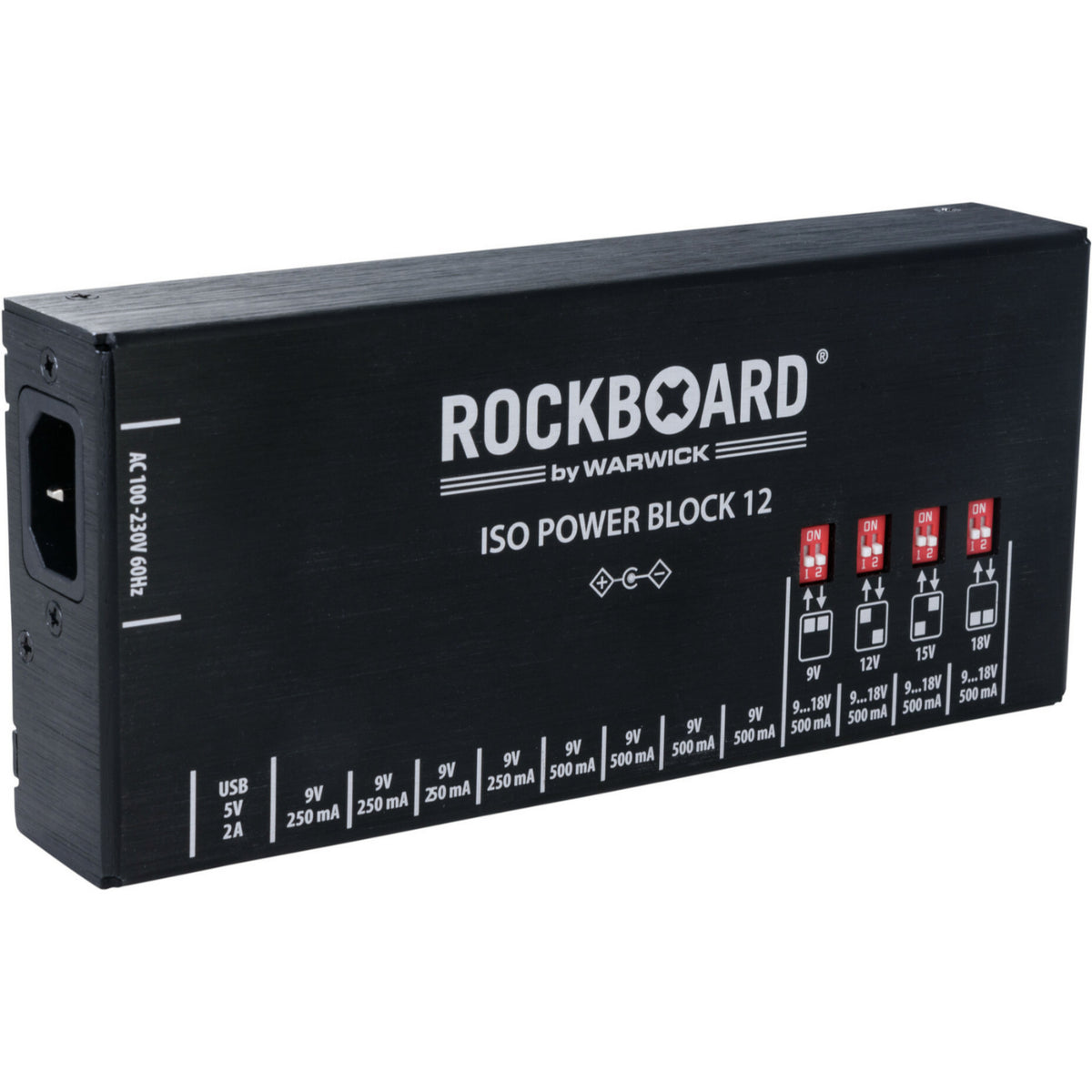 RockBoard ISO Power Block V12 IEC - Isolated Multi Power Supply ...