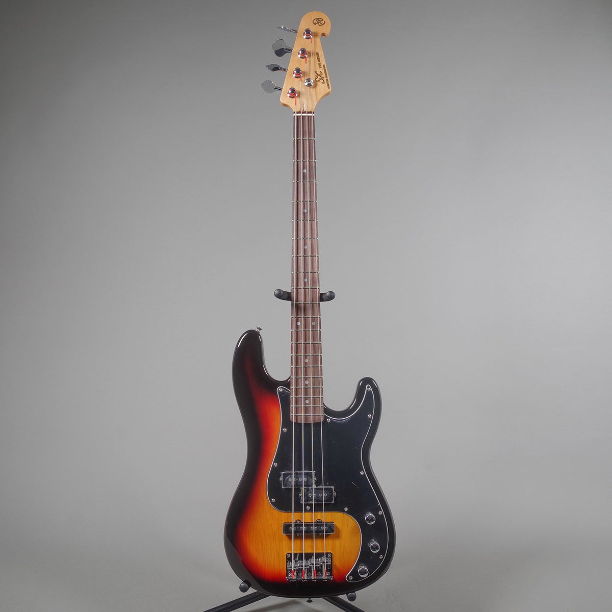 SX Vintage Style Bass Guitar - 3 Tone Sunburst – Infinite Music
