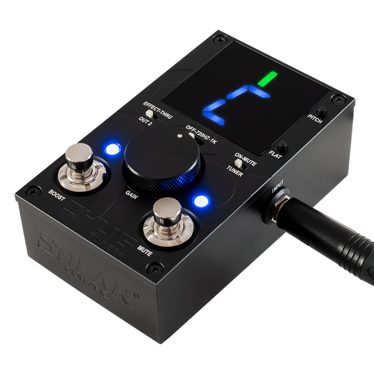 Solar Chug Tuner + Stage Tuner With Boost Pedal – Infinite Music