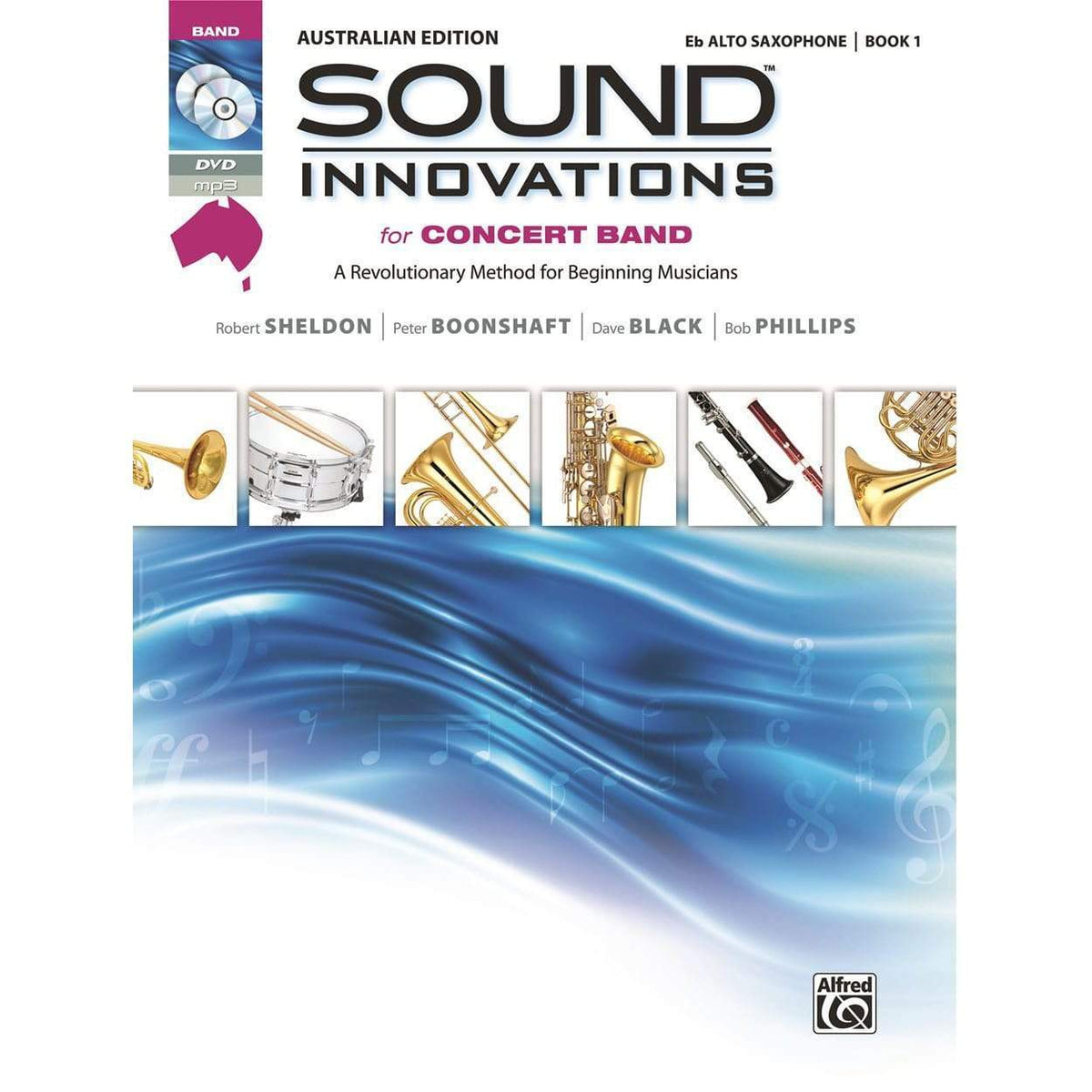 Sound Innovations Alto Saxophone Bk 1 Bk/DVD Australian Version ...