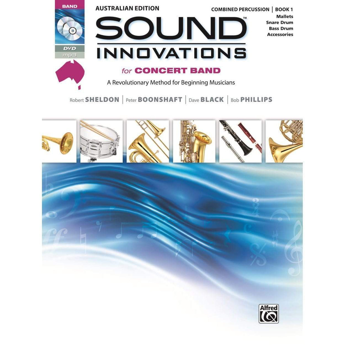Sound Innovations Combined Percussion Bk 1 Bk/DVD Australian Version ...