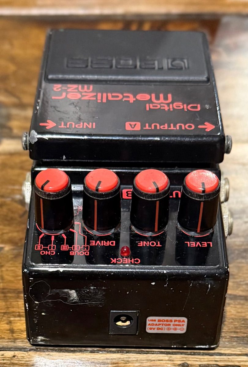 Vintage Boss MZ-2 Digital Metalizer Pedal- Japan - June 1988 Blue Labe ...