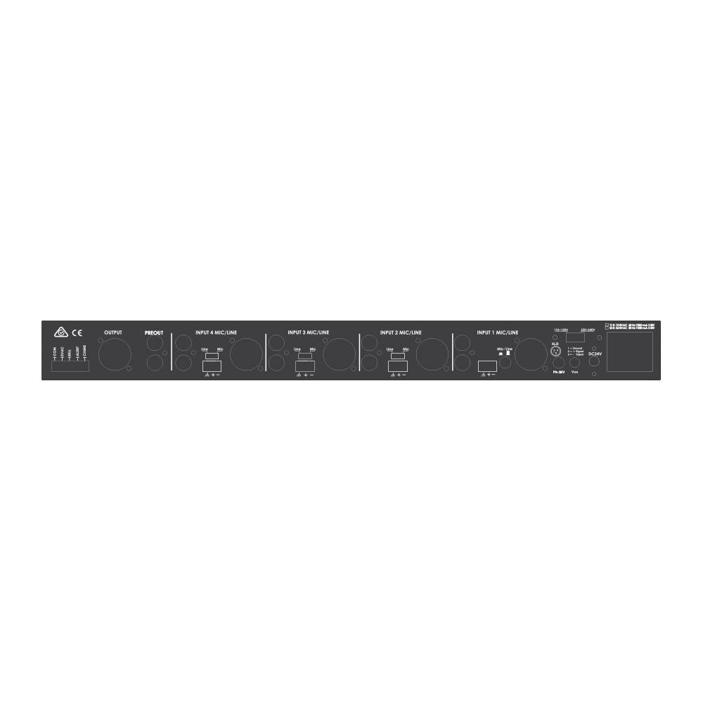inDESIGN BM4 4 Channel Mixer/Pre-Amplifier – Infinite Music