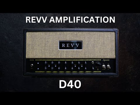 Revv Amplification D40 Dynamis 2ch Amp Head - CUSTOM- British Emerald ...